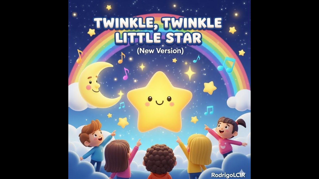 Twinkle, Twinkle, Little Star 🌟 (New Version) | Kids Song | RodrigoLCIR ...