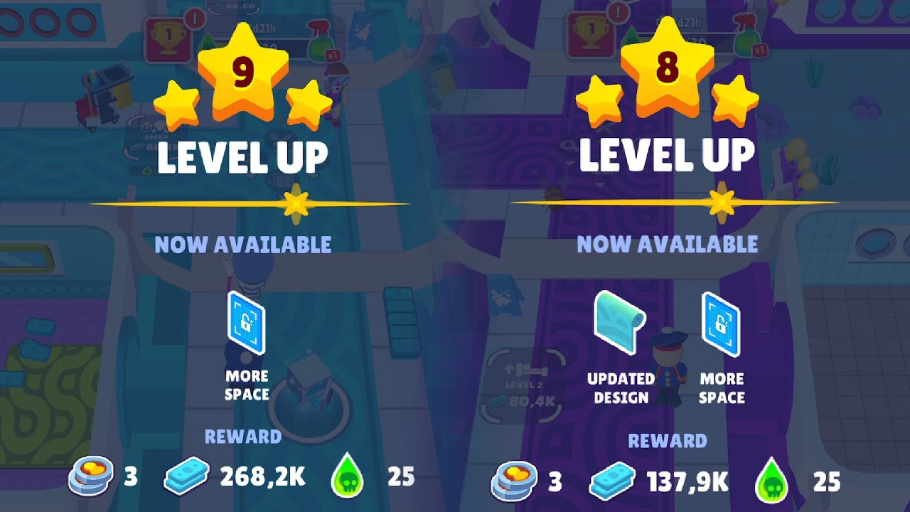 LEVEL 8 AND LEVEL 9 - My Perfect Hotel (Android, iOS) Gameplay Part 196 ...