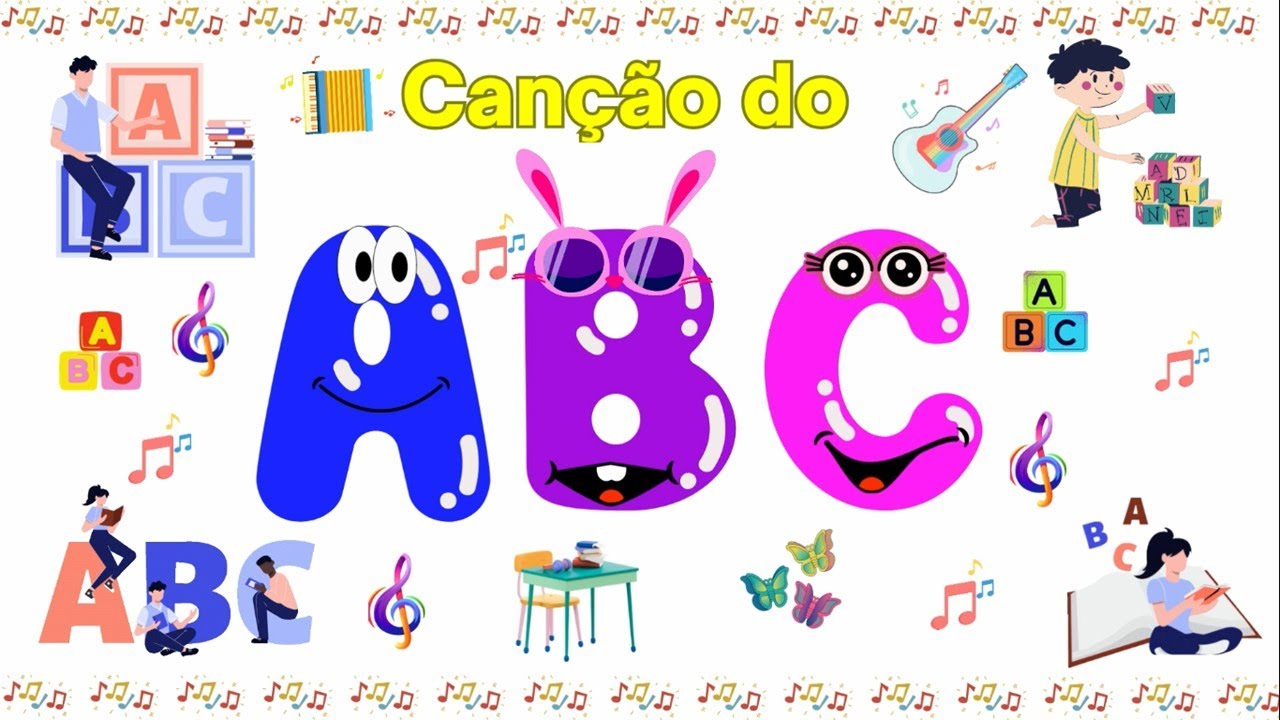Canção do ABC - Alphabet - Clipe Infantil - Aprenda Alfabeto para ...