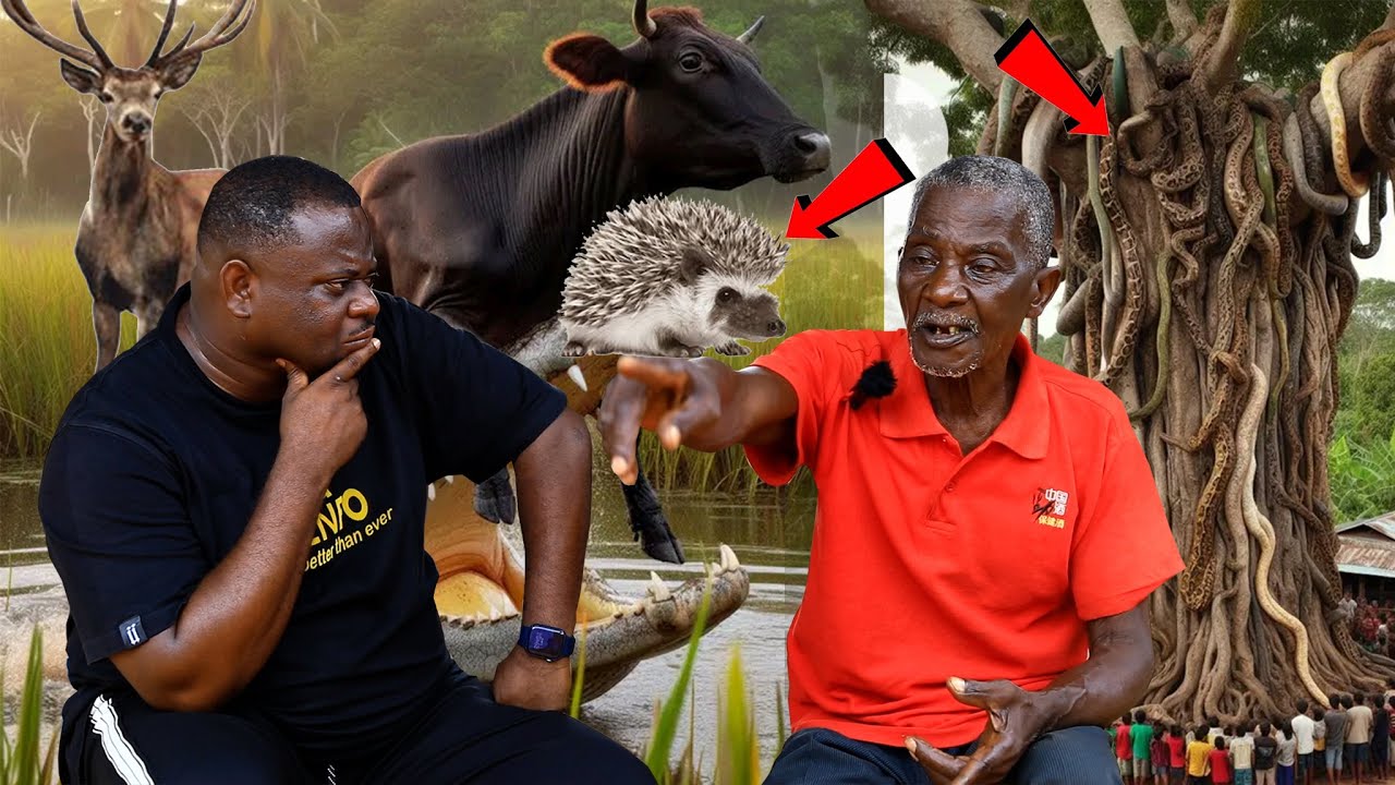 SC@RY STORY OF A GHANAIAN HUNTER:HUNTER NARRATES how trees in the ...