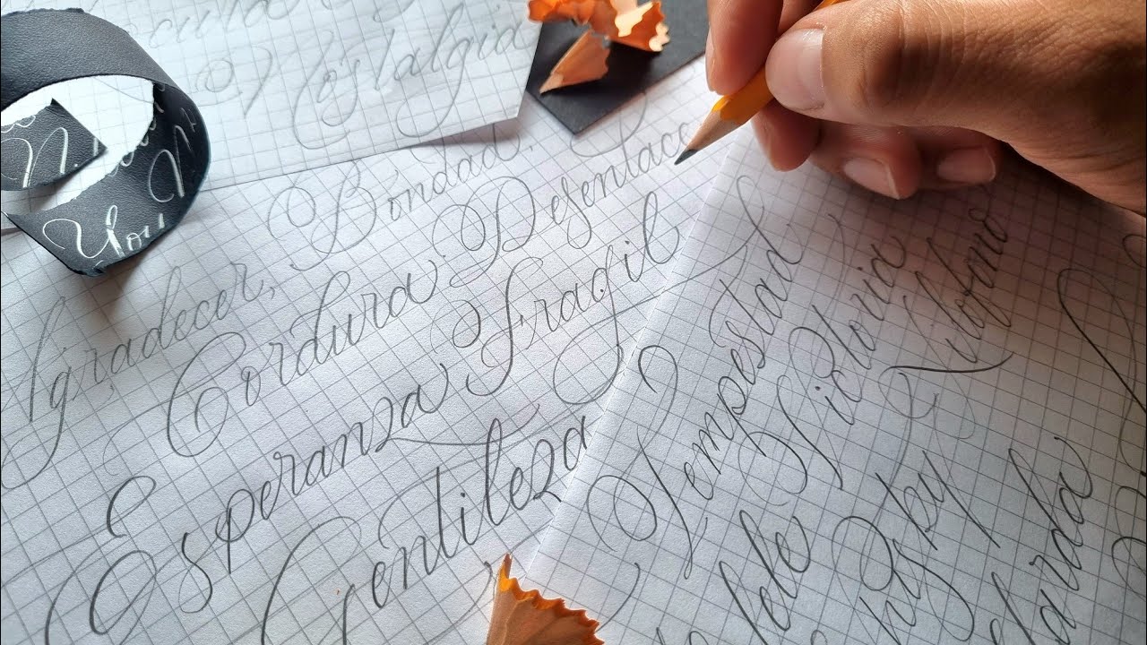 Parte 1. Cómo escribir en letra cursiva | Práctica de escritura cursiva ...
