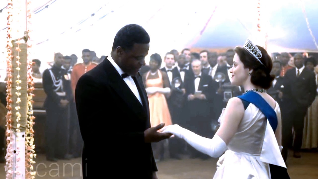 dancing queen. Elizabeth II, the crown - YouTube