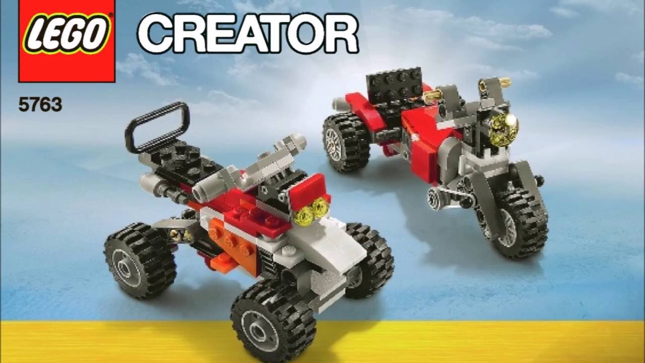 LEGO Creator Dune Hopper 5763 Instructions DIY Book 2 - YouTube