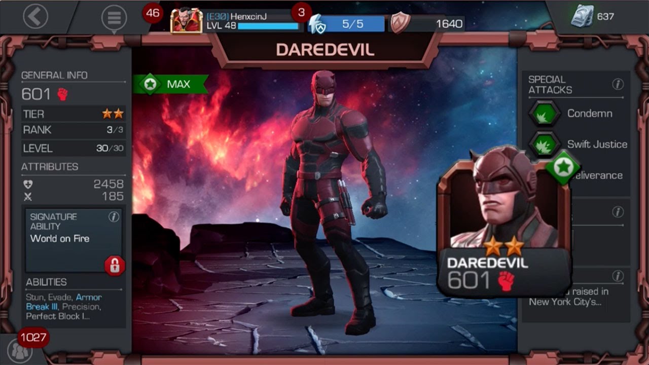Marvel Contest of Champions | NETFLIX DAREDEVIL REVIEW! - YouTube
