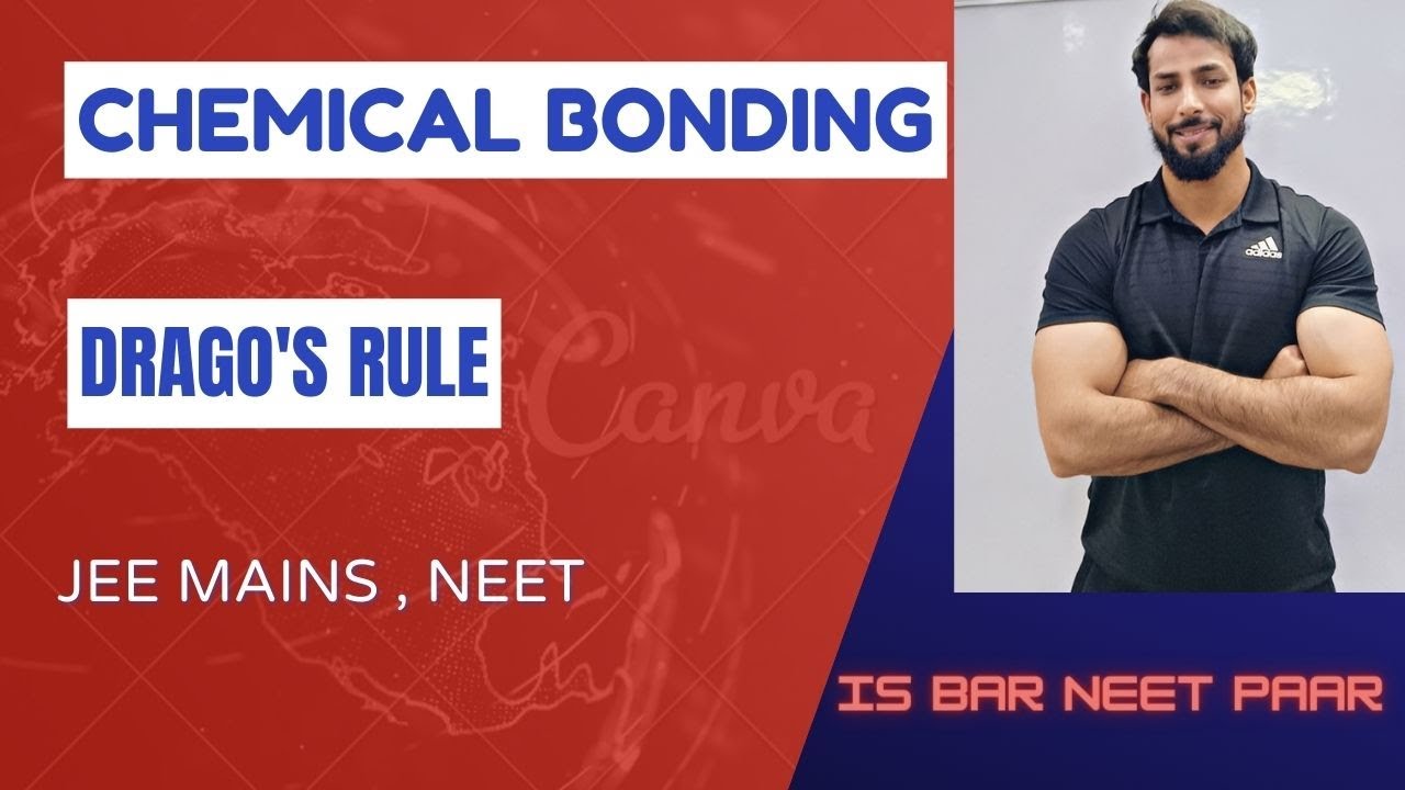 | Drago's Rule | Chemical Bonding | JEE MAINS | NEET | Inorganic chemistry | - YouTube