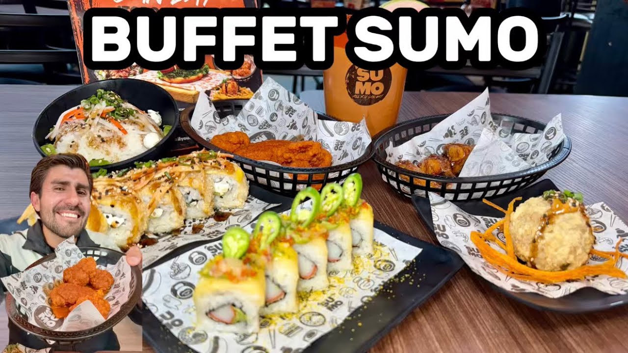 Buffet premium Sumo All You Can Eat de alitas, sushi, burgers en Bellas ...