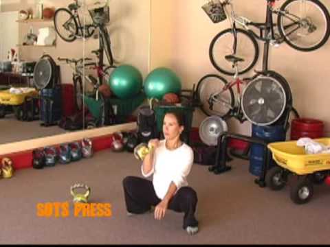 Sots Press Kettlebell Exercise - YouTube