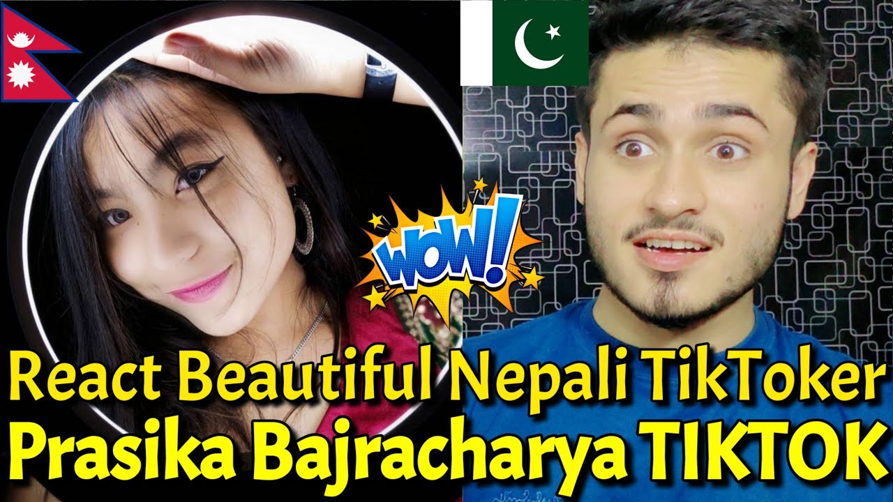 React on Nepali TikToker Prasika Bajracharya Transitions TIKTOK VIDEOS ...