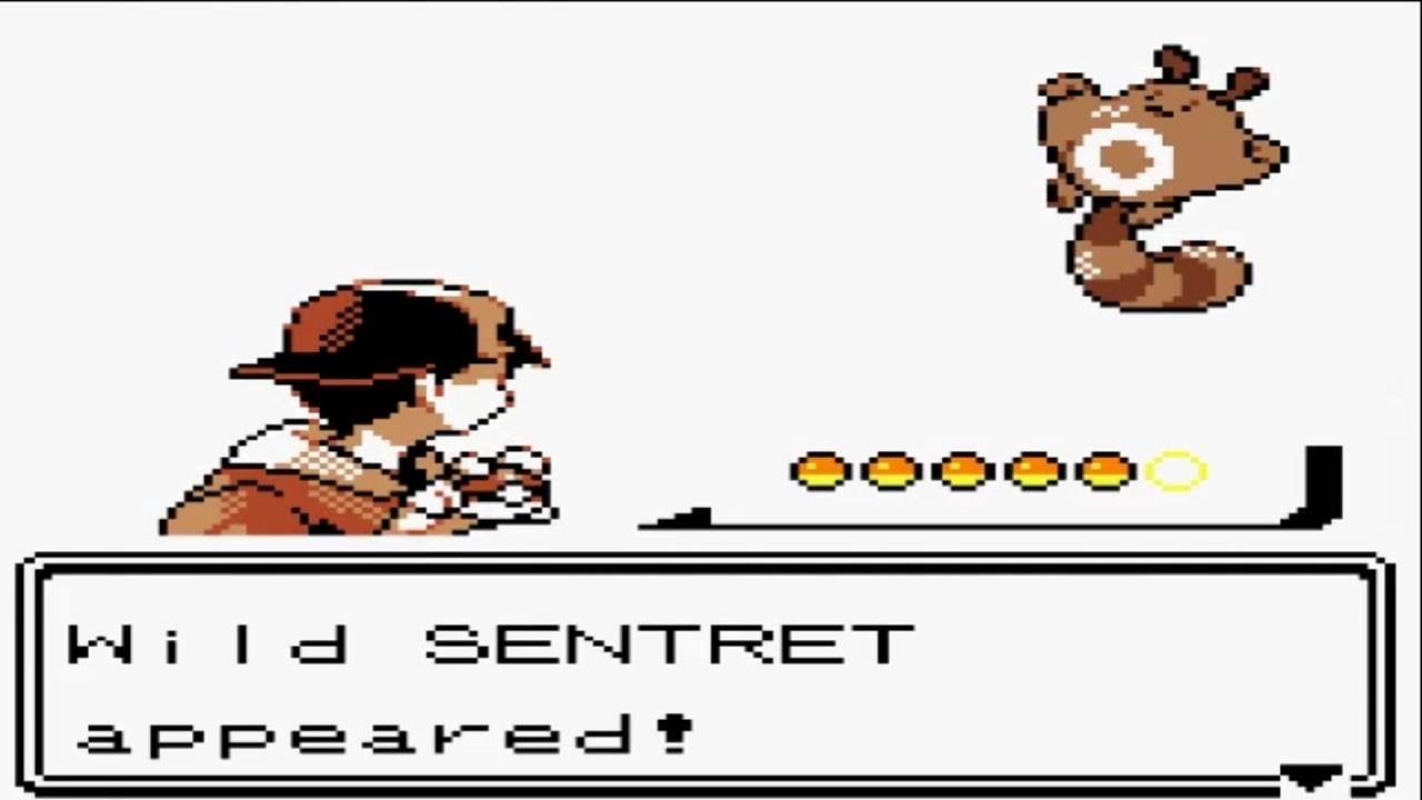 Pokémon Gold and Silver - Catching Sentret Catching Rattata and Route ...