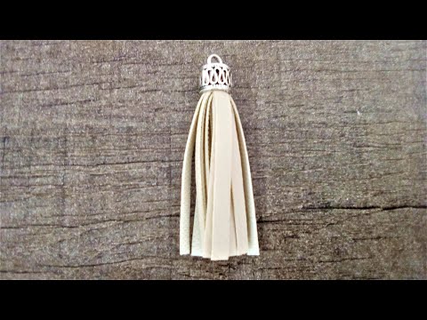 How To Make A Tassel Using Vinyl Offcuts By Kays Cutz - YouTube