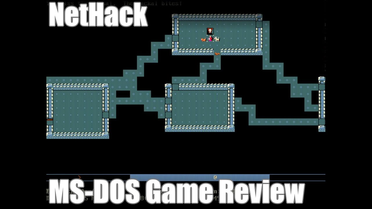 Nethack - 1987 - MS-DOS Game Review - YouTube