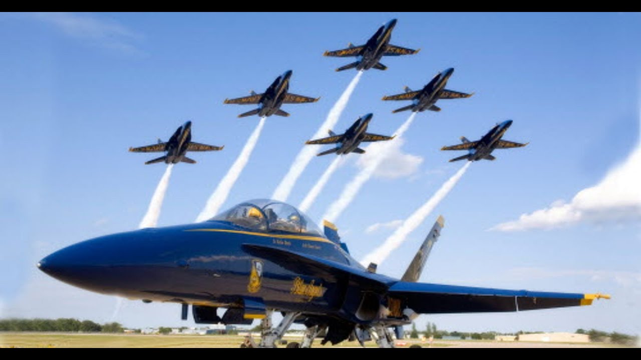 DCS || F18 GROUP AEROBATICS || - YouTube