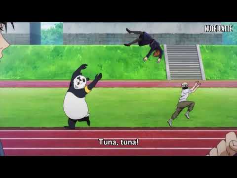 inumaki toge’s rice ball fillings language