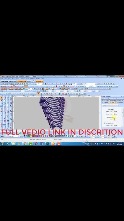HOW TO USE CONTOUR EFFECT STITCHES AND VALUES IN WILCOM E2 (SHORTS ...