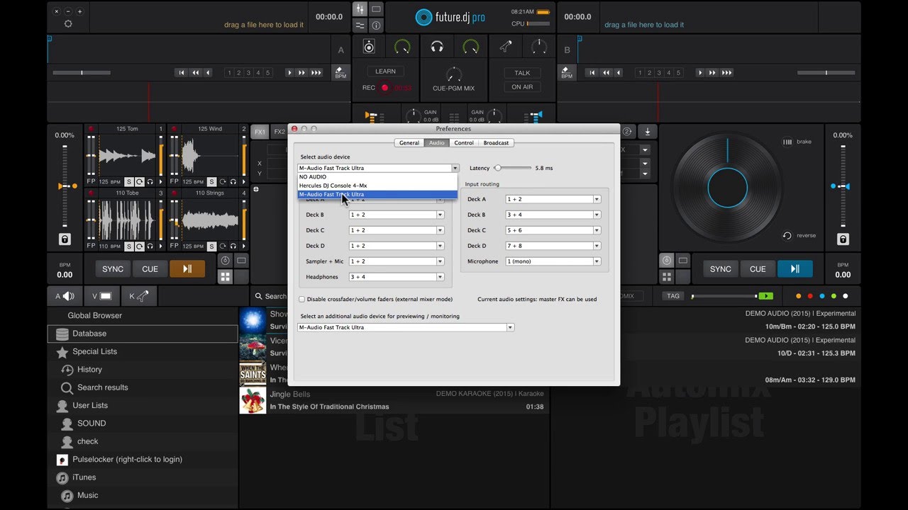Beginner's Guide: How to Set Audio Devices in future.dj pro - YouTube
