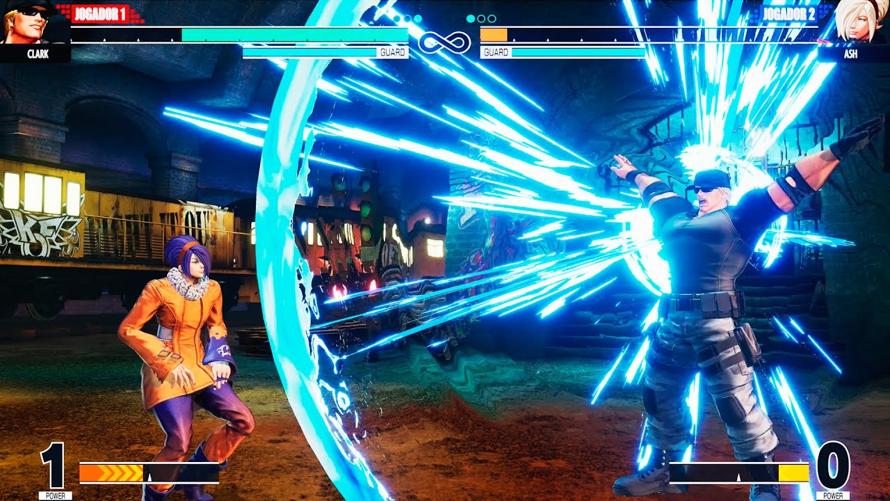 Clark vs Ash The King of Fighters XV Gameplay - KOF XV - YouTube