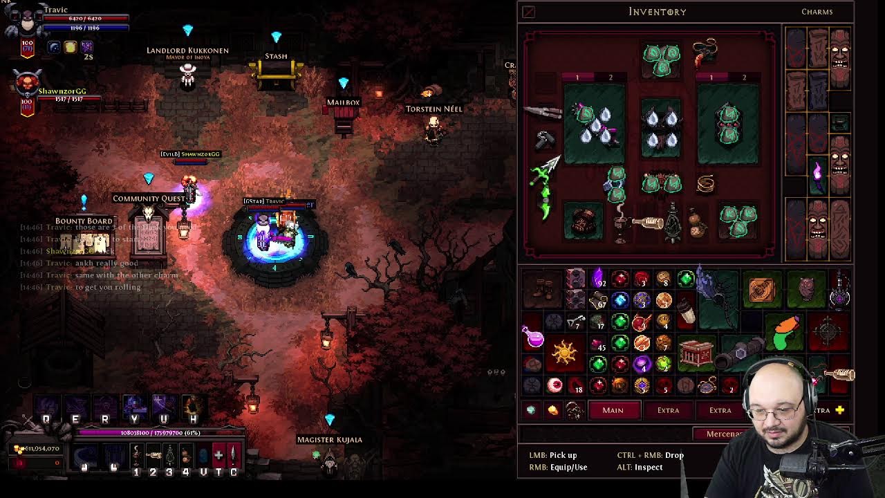 Inferno Samurai - I WONT SPEND ALL MY GOLD TODAY! - New !huntress poe2 ...