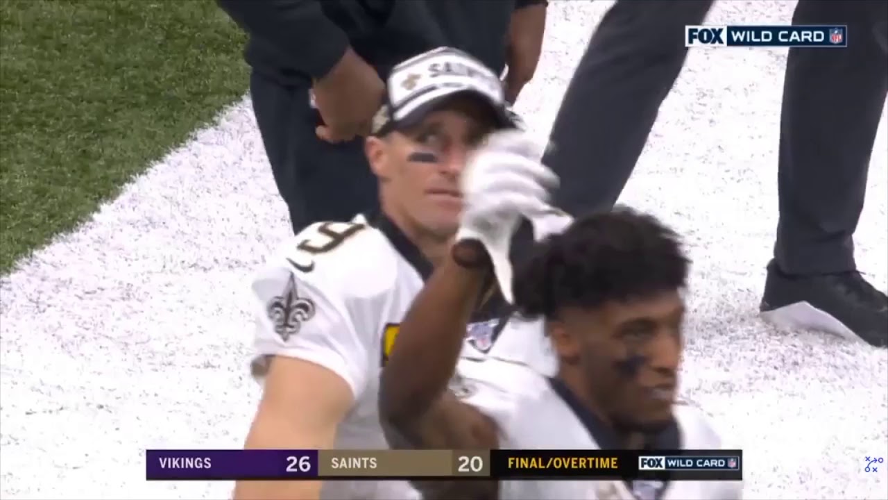 Kyle Rudolph Game Winning TD-Catch | Vikings vs. Saints | NFL - YouTube