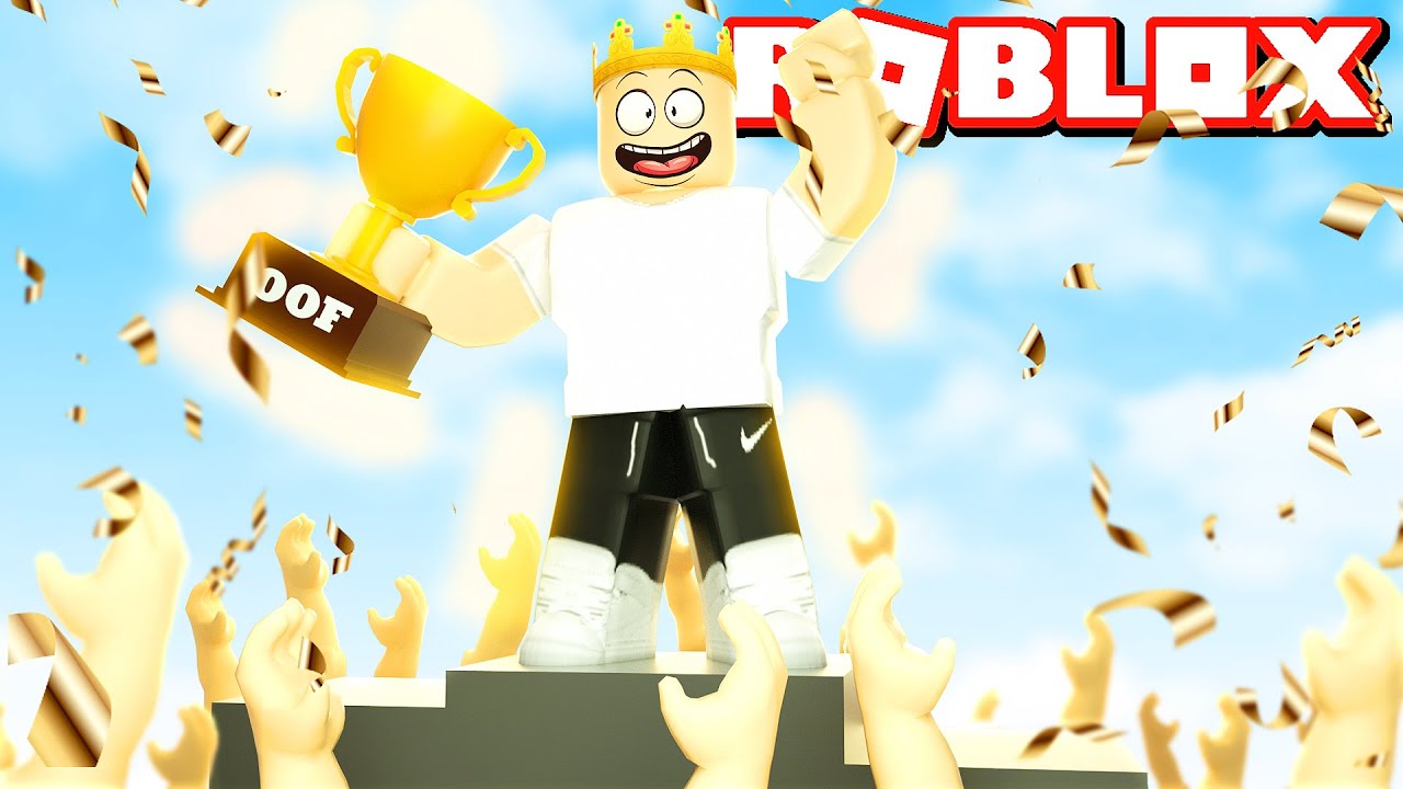 I am the OOFING SIMULATOR CHAMPION in ROBLOX - YouTube