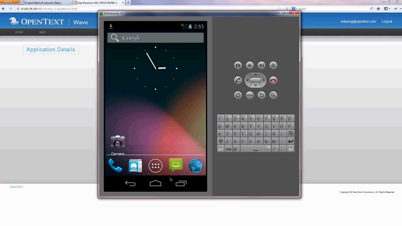 OpenText Mobile Wave 4.0 Product Demo - YouTube