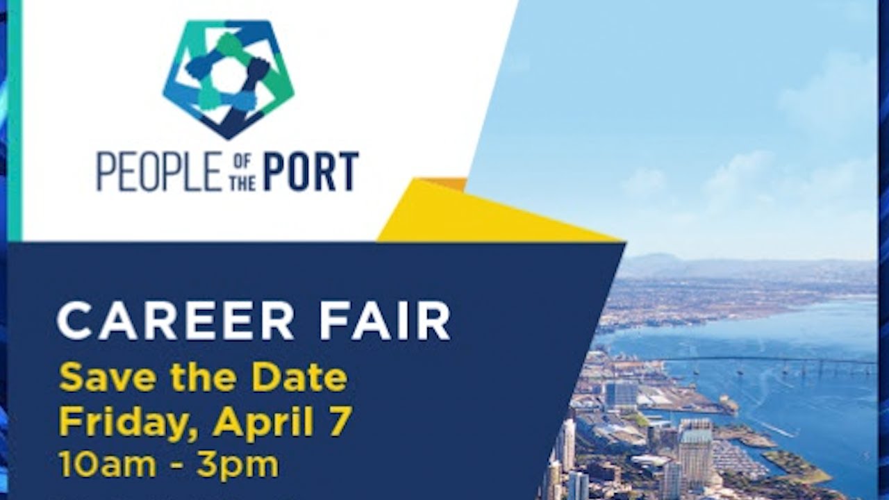 Port of San Diego hosts People of the Port Career Fair - YouTube