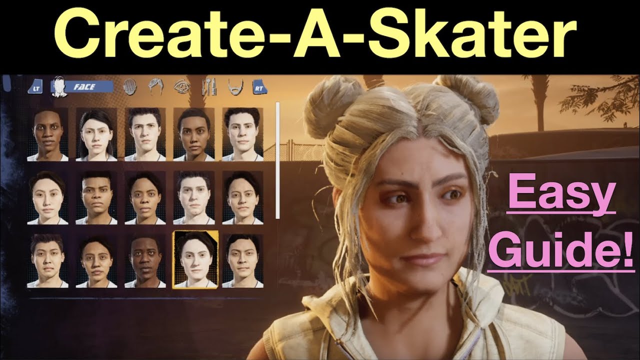 Skate 2 Character Creation