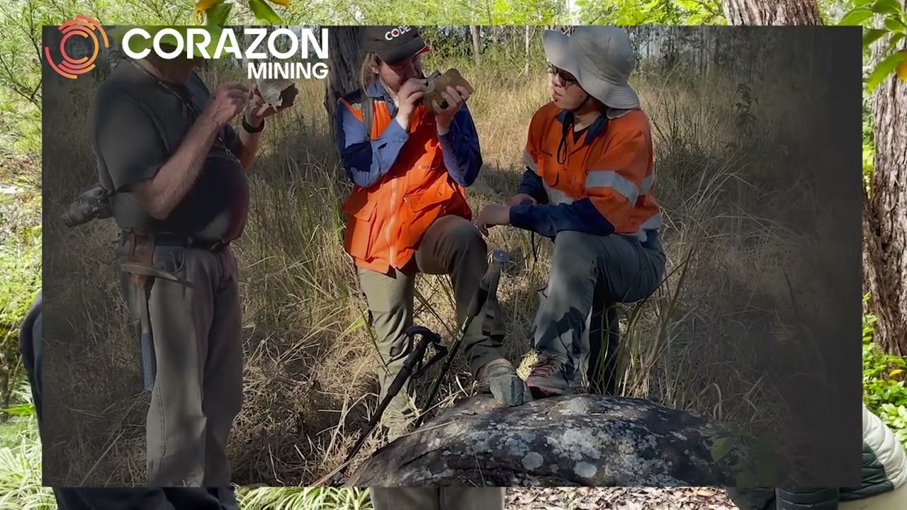 Corazon Mining Limited ASX:CZN - Mt Gilmore Copper Project - YouTube