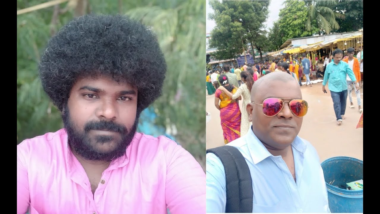 Curly hair men Headshave Gundu - YouTube