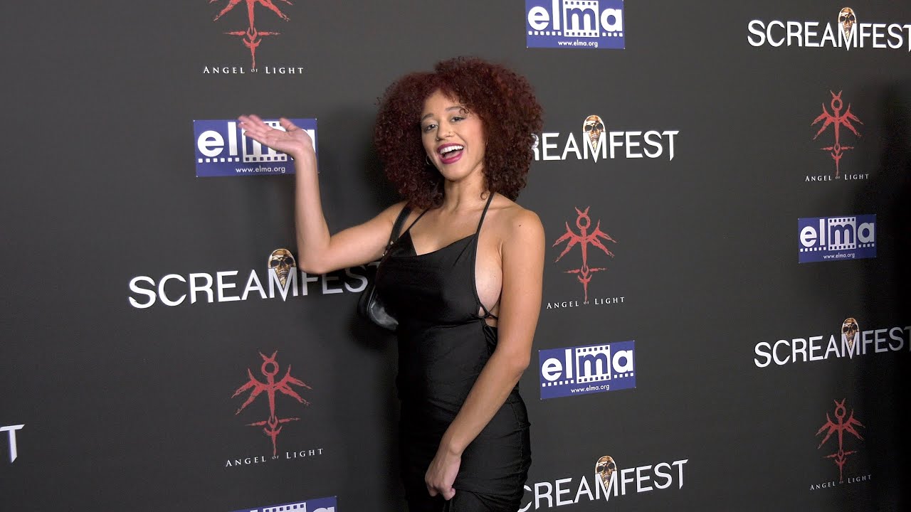 Stormi Maya 2023 Screamfest LA's "Divinity" Opening Night Premiere Red Carpet Arrivals - YouTube