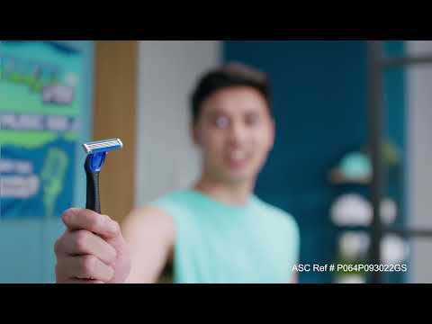 NEW Gillette Flexi Vibe Systems Razor with One Stroke Fast Shave