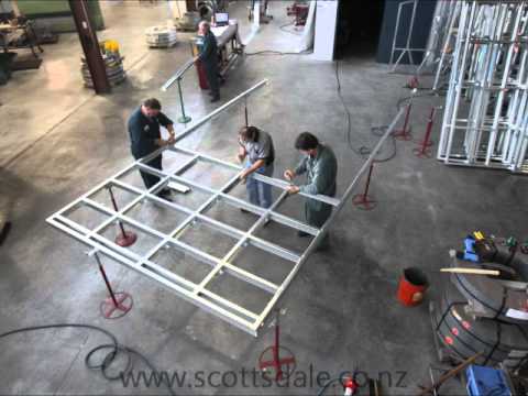 Scottsdale Steel Wall Frame Manufacturing - YouTube
