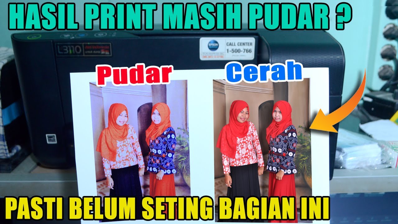 Setingan High Saja Masih Kurang, Begini Cara Seting Printer Epson l3110 ...