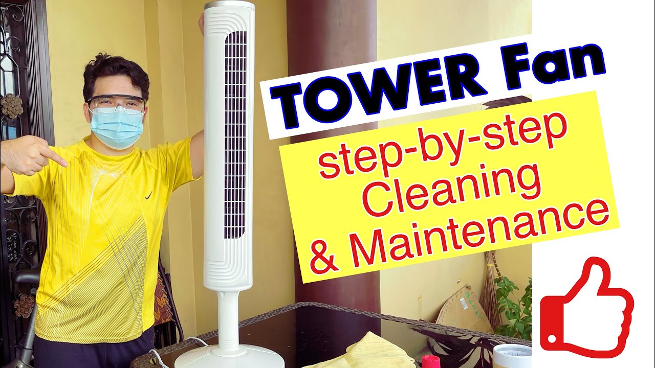 TOWER Fan Cleaning and Maintenance | weekend cleaning of fan. - YouTube