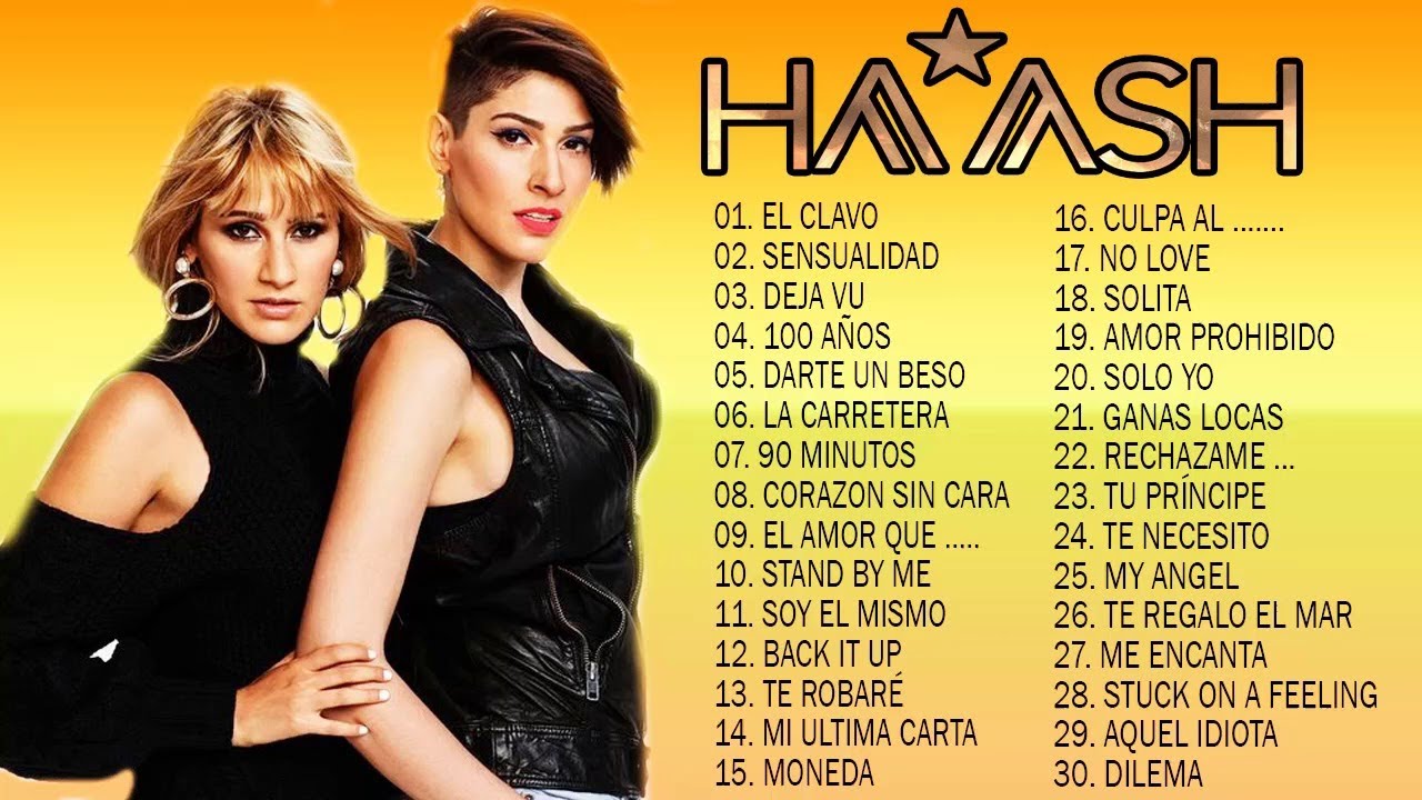 HA ASH EXITOS Primera Fila! 14 Exitos de Ha Ash - Mix Ha Ash 2018 - YouTube