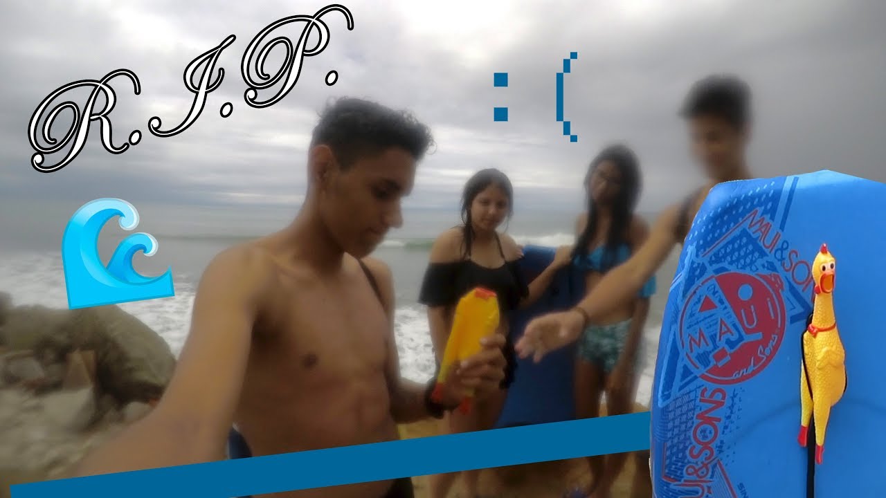 ADIÓS RICARDO... Intento de Bodyboarding FAIL en San Clemente - YouTube