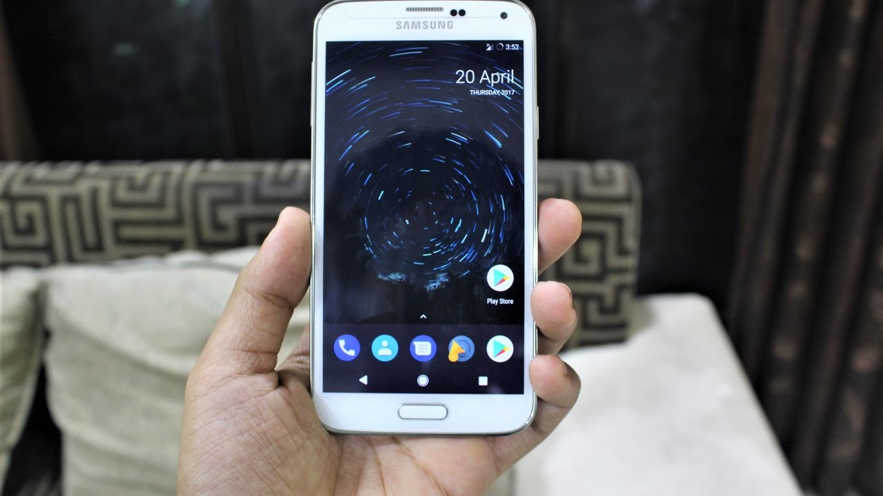 Cosmic OS [Official] [7.1.1] For Galaxy S5 [OMS] - YouTube