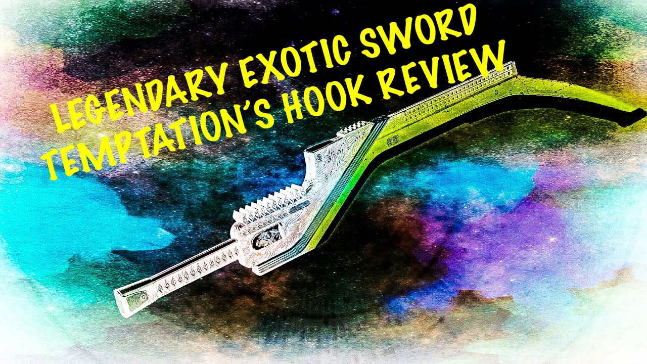BEST SWORD IN DESTINY 2?! LEGENDARY EXOTIC SWORD!! Destiny 2 Temptation ...