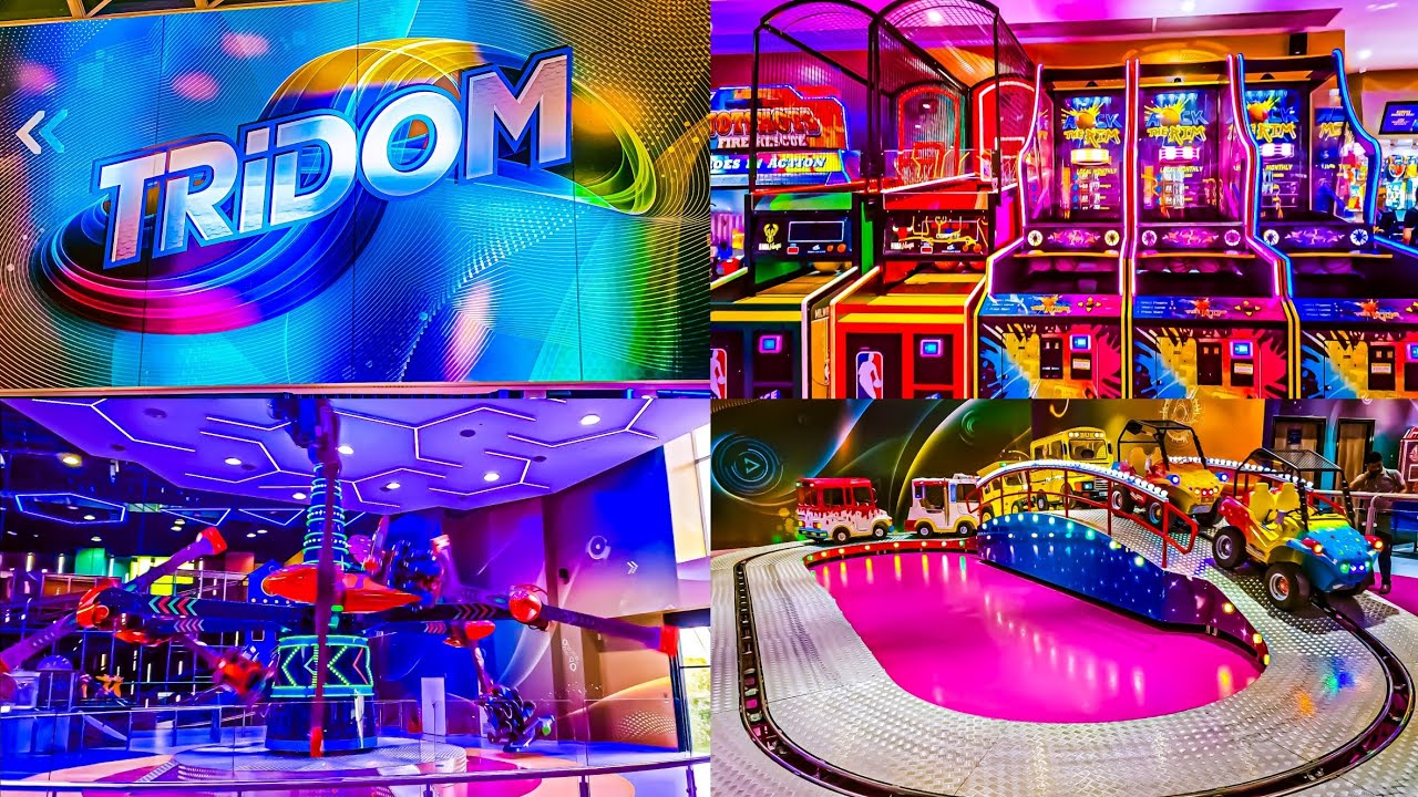 Tridom, Forum Mall | Gaming zones in Bangalore - YouTube