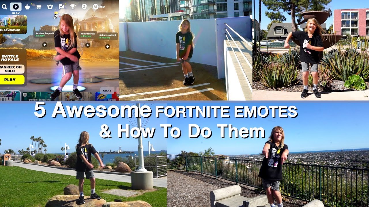 5 Awesome Fortnite Emotes & How to Do Them - YouTube