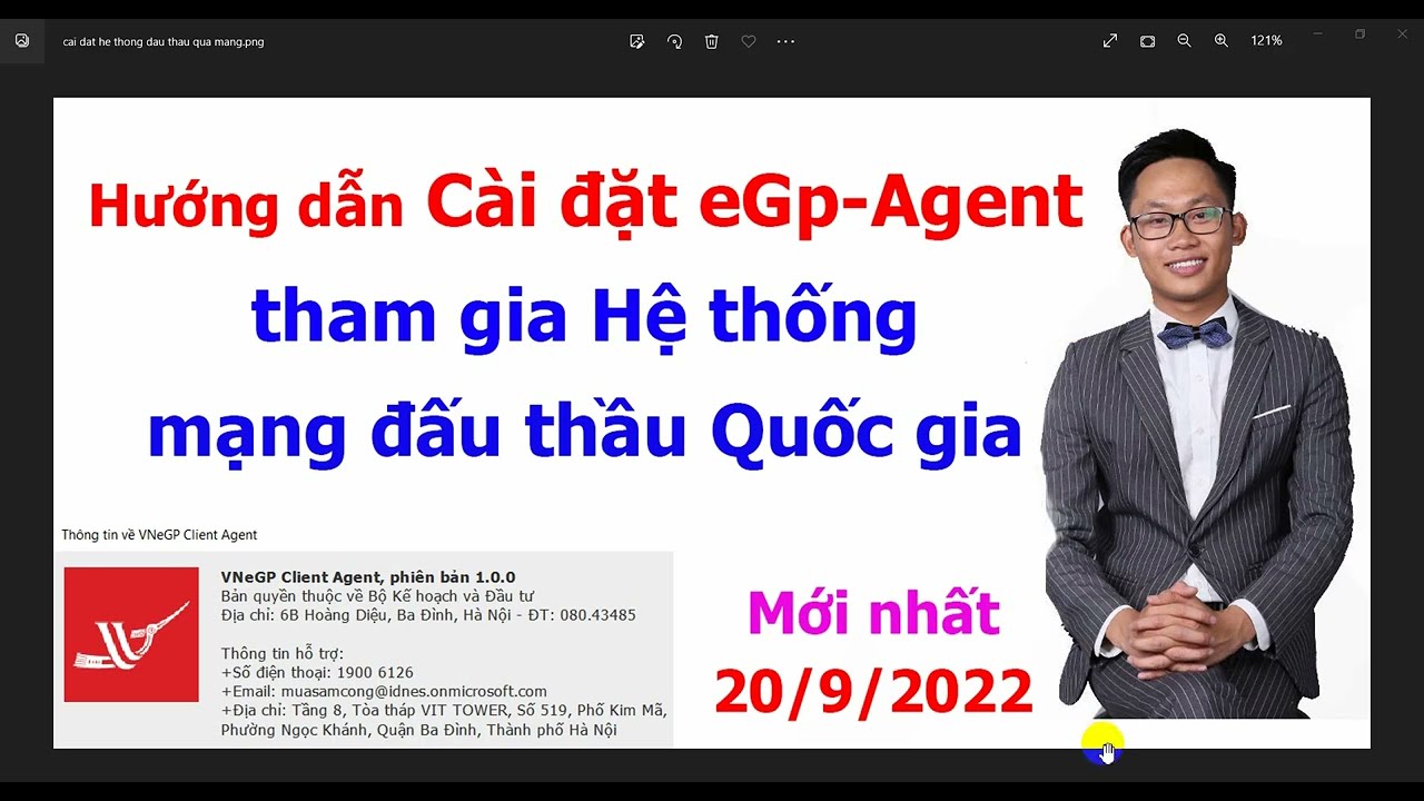 Hướng dẫn Cài đặt eGP Agent môi trường Hệ thống Đấu thầu qua mạng Quốc ...