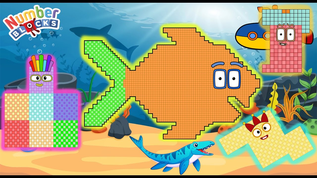 Numberblocks Puzzle Tetris Game 2400 Fanmade Animation - Looking for ...