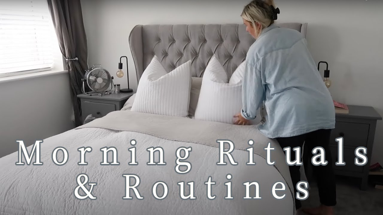 MORNING RITUALS & ROUTINES | FOR PRODUCTIVITY AND POSITIVITY | ellie ...