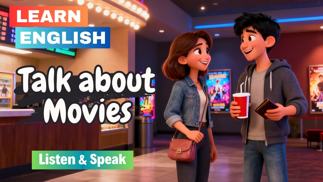How To Talk About Movies | Daily English Conversation for Beginners ...