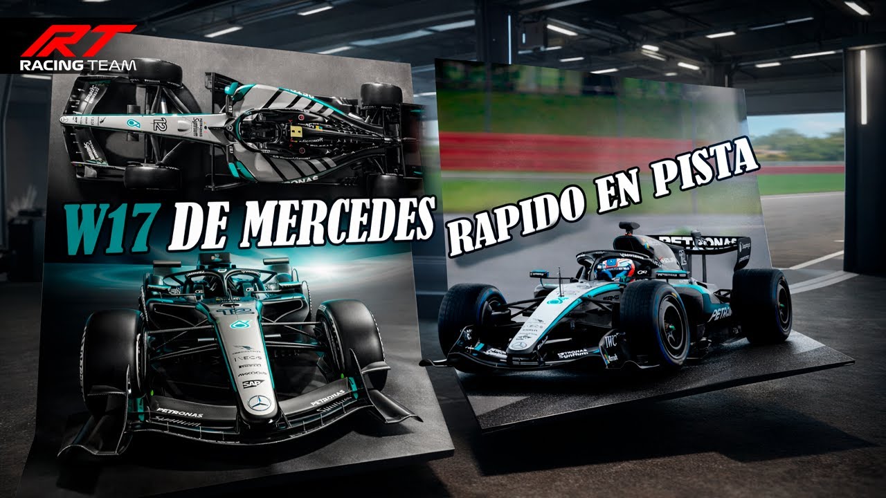 🚨 ¡ULTIMA HORA! MERCEDES PRESENTA el ESPECTACULAR W17 🔥 IMAGENES en ...