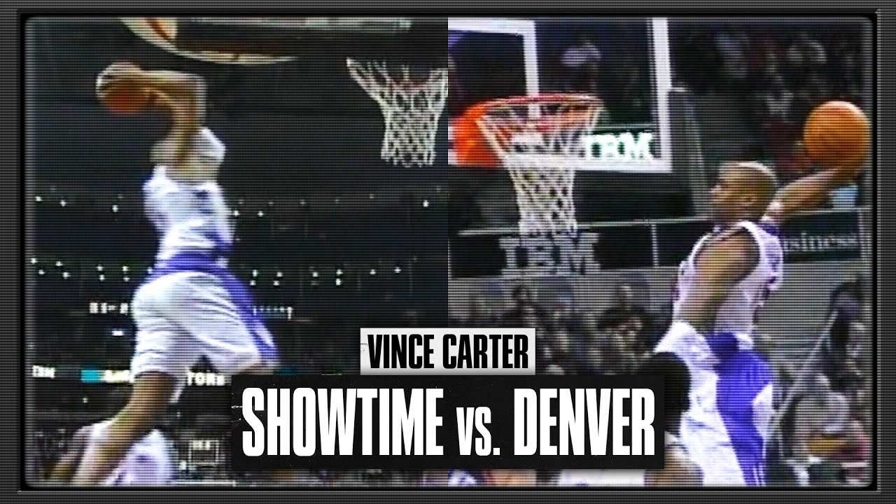 Vince Carter SHOWTIME vs. Denver 31pts | 2001.02.08 - YouTube