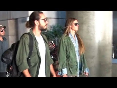 Supermodel Heidi Klum And Her 28 Year-Old-Boyfriend Tom Kaultiz Back In LA