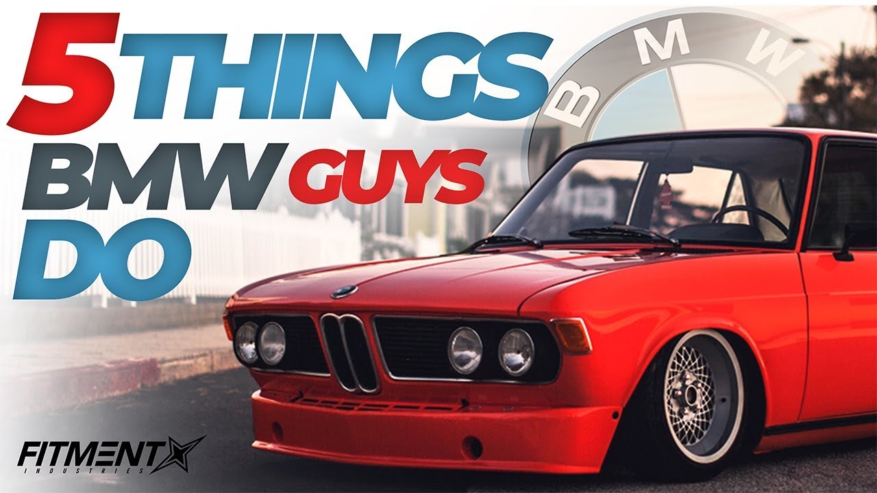 5 Things EVERY BMW Guy Does - YouTube