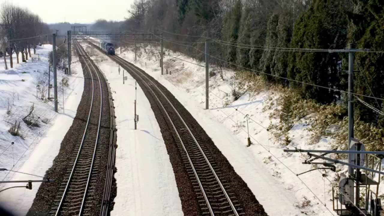 「トワイライトエクスプレス」 千歳線北広島駅付近 "Twilight Express", JR Chitose Line Hokkaido ...