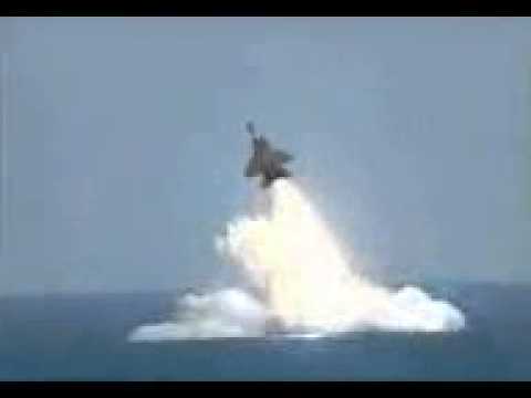 Fighter jet launch from under the sea - YouTube