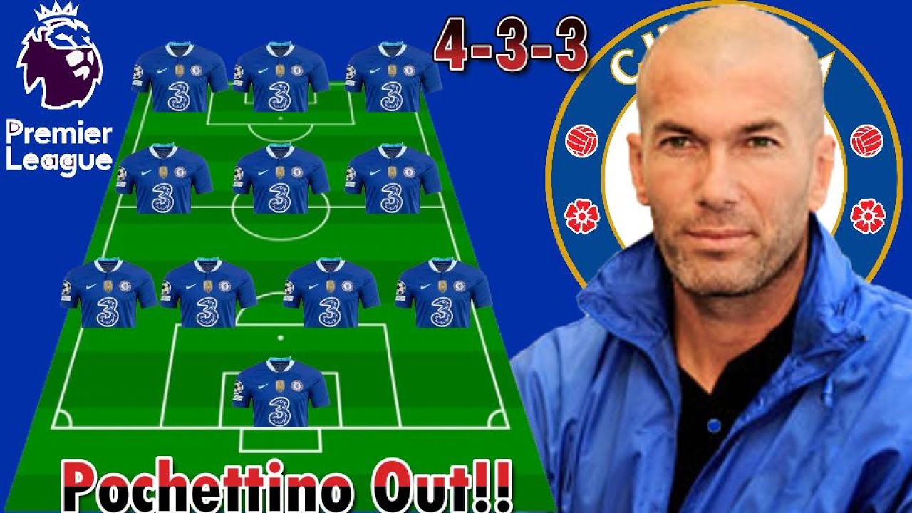 POCHETTINO OUT!!! NEW CHELSEA POTENTIAL 4-3-3 LINE-UP UNDER ZINEDINE ZIDANE NEXT SEASON IN THE ...